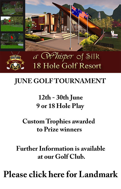 WGC June Golf Tournament | A Whisper of Silk
